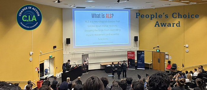Group 3 – ALS Wins People’s Choice Award for Best Video Communiqué